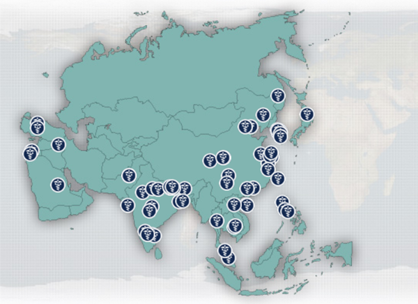 Global Health Efforts in Asia | Office of Global Health | Medical ...